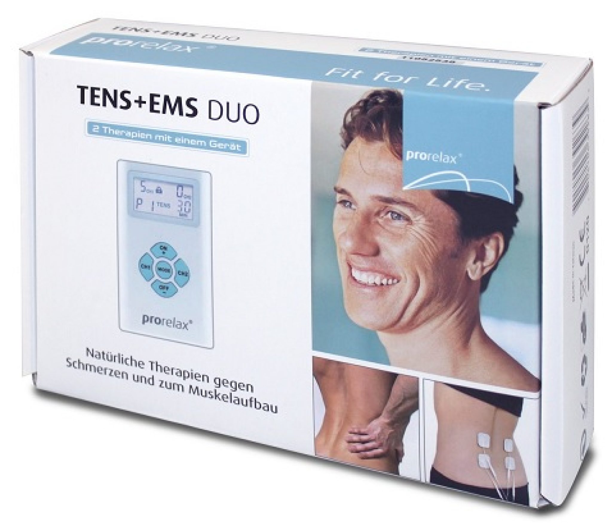 Prorelax TENS+EMS DUO - Electroestimulador - Runnium.es